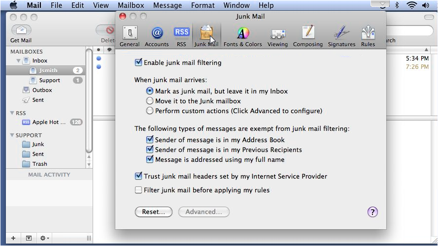 An overview of settings and preferences in Apple Mail - Kualo Limited