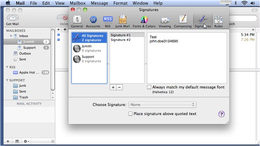 An overview of settings and preferences in Apple Mail - Kualo Limited