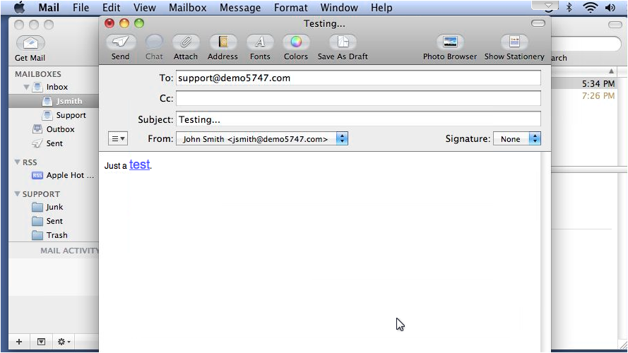 How to read and send e-mail messages in Apple Mail - Kualo Limited