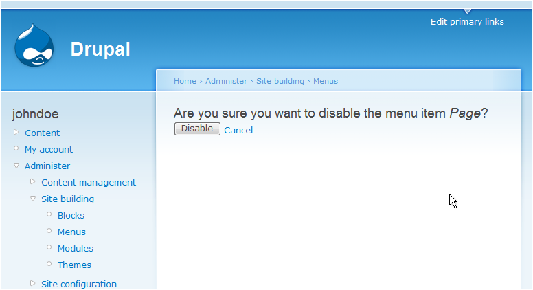 How to manage menus in Drupal - Kualo Limited