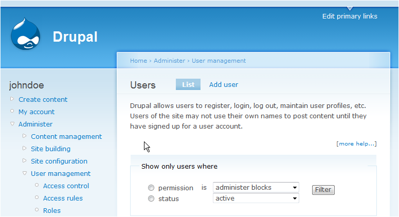 How to manage users in Drupal - Kualo Limited