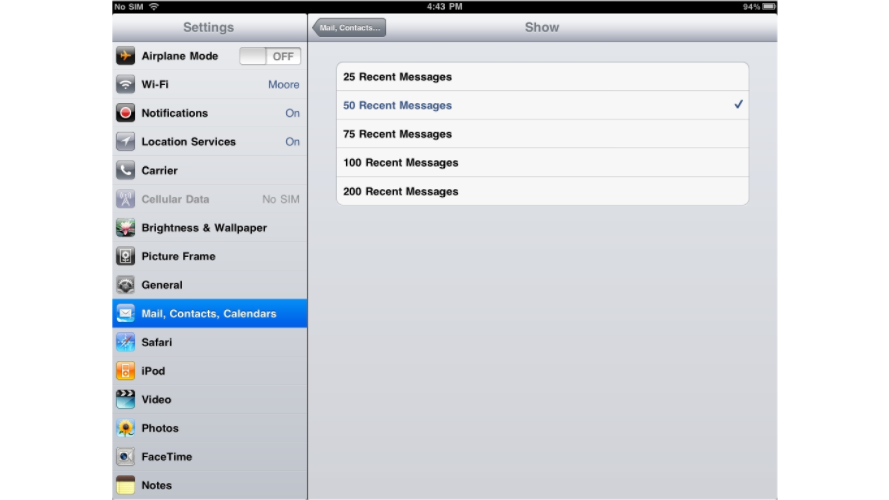 Configuring your email settings on your iPad - Kualo Limited