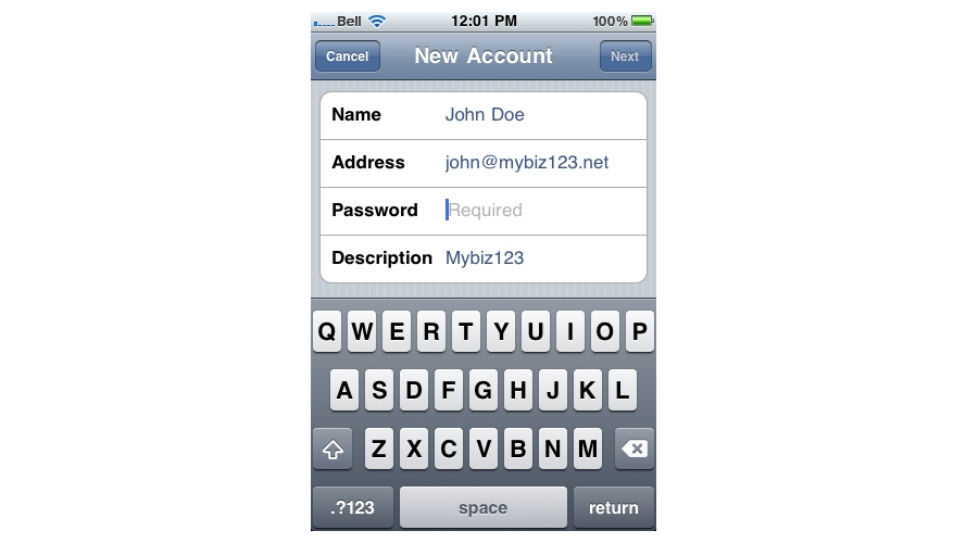 How to setup a POP email account on your iPhone - Kualo Limited