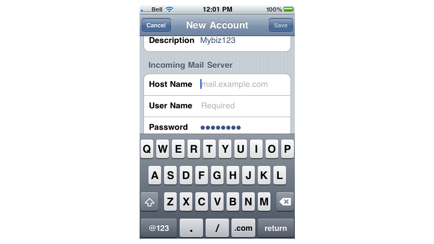 How to setup a POP email account on your iPhone - Kualo Limited
