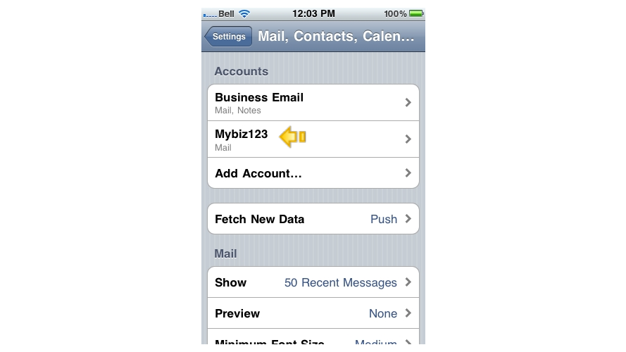 How to setup a POP email account on your iPhone - Kualo Limited