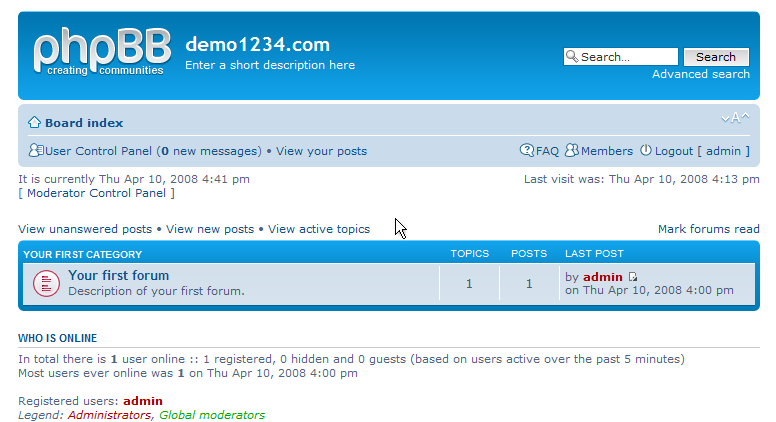 How to create a new topic in phpBB - Kualo Limited
