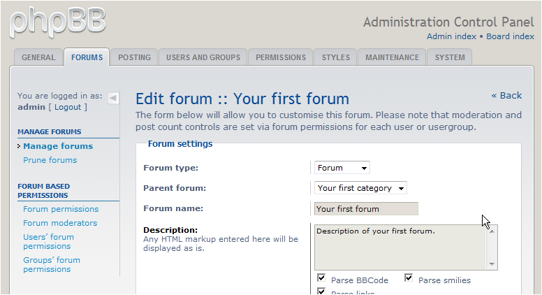 How to manage a forum in phpBB - Kualo Limited