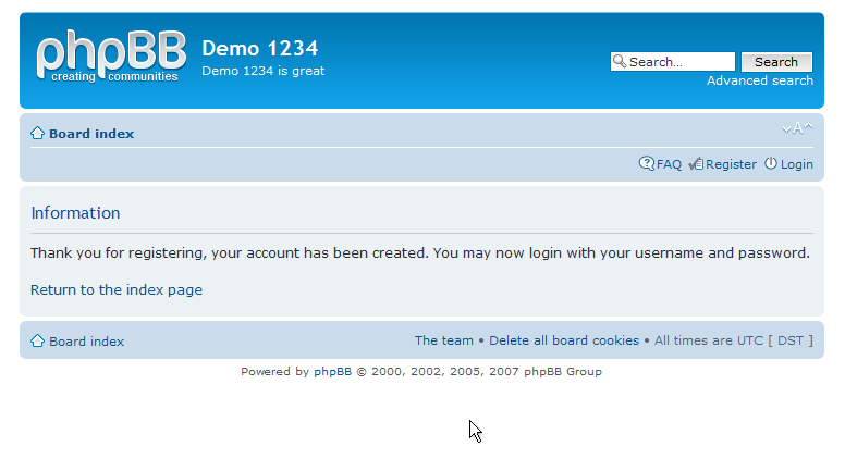 How to register as a user in phpBB - Kualo Limited