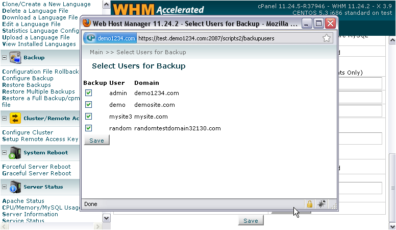 How To Enable And Configure Automatic Backups On Your Whm Server Kualo Limited