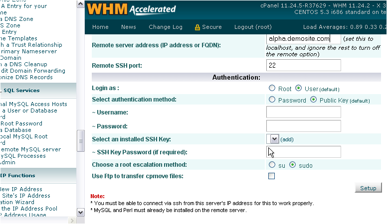 How to set your WHM server to use a remote MySQL server - Kualo Limited