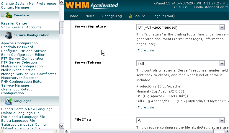 How to configure Apache web server in WHM - Kualo Limited