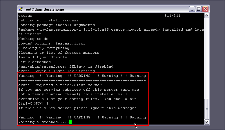 How to install the DNS ONLY version of WHM on a nameserver - Kualo Limited