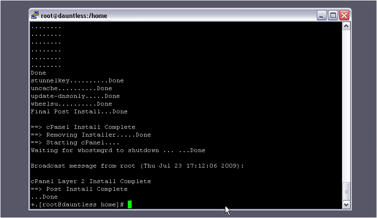How to install the DNS ONLY version of WHM on a nameserver - Kualo Limited