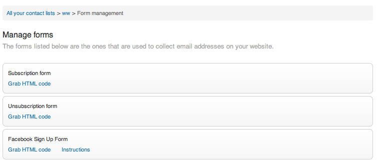 Integrating Subscribe/Unsubscribe Form with your Web Site - Kualo Limited