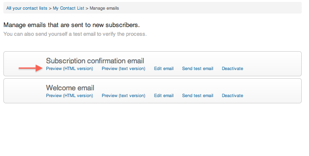 Subscription Confirmation Emails - Kualo Limited