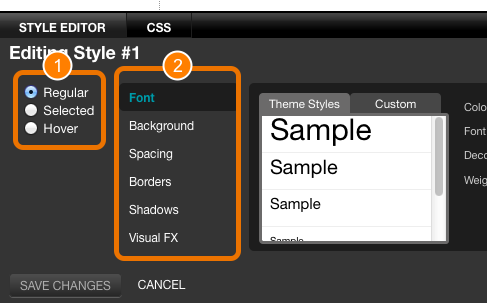 Drop-down menu widget and vertical navigation widget - Kualo Limited