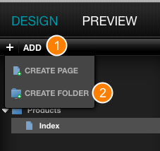 Drop-down menu widget and vertical navigation widget - Kualo Limited